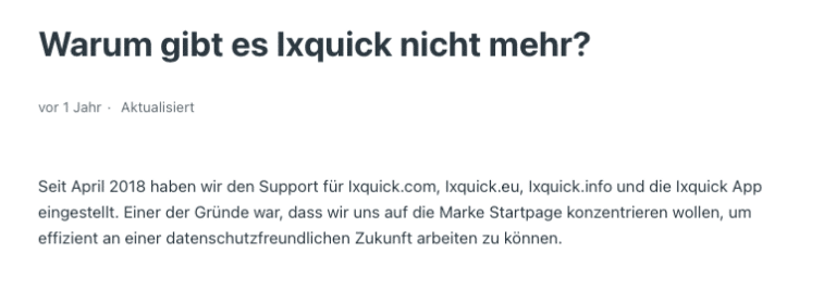 Ixquick (Startpage): Sichere Suchmaschine | SUMAX Lexikon